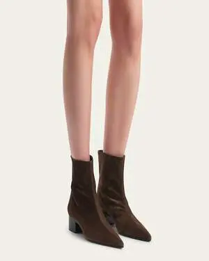 Khaite Andee Ankle Boots