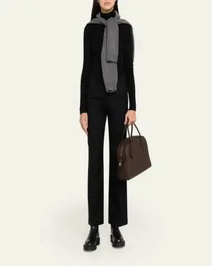 THE ROW India 12 Top-handle Bowling Bag