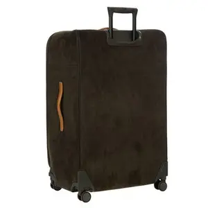 Bric'S Life Softside Checked Compound Spinner Luggage - Olive