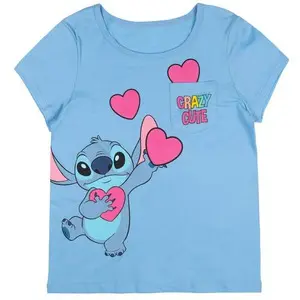 Disney Graphic T-shirt - Lilo & Stitch Blue