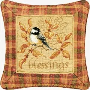 C&F HOME Blessings Needlepoint Pillow