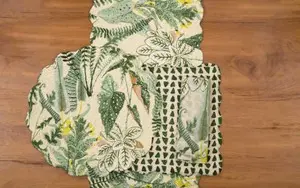 C&F HOME Parson Table Runner 14" X 51 - Yellow