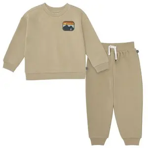 MODERN MOMENTS™ BY GERBER Sweatshirt And Jogger Set - Olive Gray