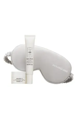 HOURGLASS Equilibrium Skincare Eye Essentials Duo With Satin Sleep Mask $150 Value - No Color