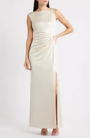 Ralph Lauren Slit Evening Dresses