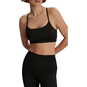 Black Racerback Bra Sports Bras