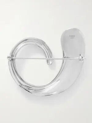 Agmes Marta Recycled Sterling Brooch - Silver