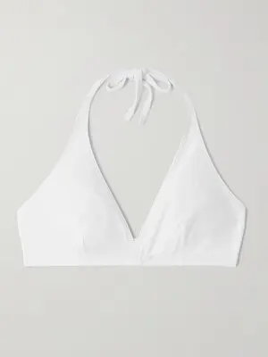 ERES Les Permanents Gang Triangle Bikini Top - White