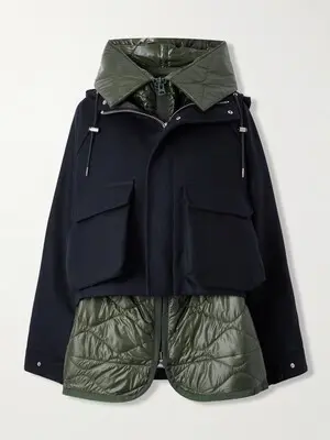 Sacai Button Detailed Jackets For Women