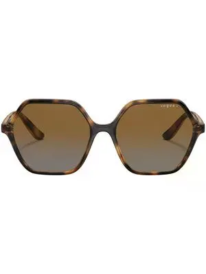 VOGUE EYEWEAR Geometric Sunglasses - Brown
