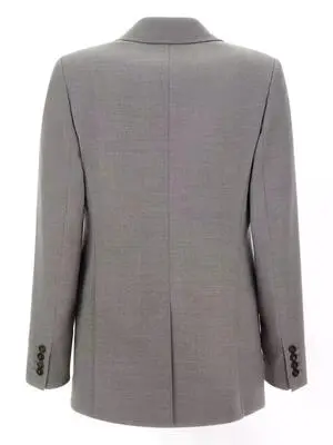 Max Mara Bolsena Single-breasted Blazer - Grey