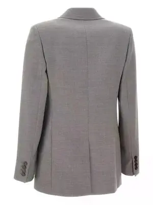 Max Mara Bolsena Single-breasted Blazer - Grey