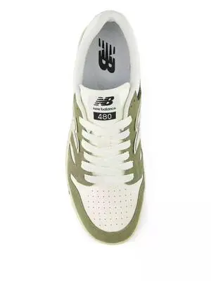 NEW BALANCE 480 Suede And Leather Sneakers