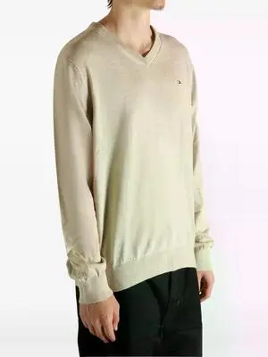 Tommy Hilfiger V-neck Logo Sweater