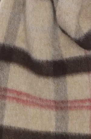 Nordstrom Exploded Plaid Merino Wool Scarf