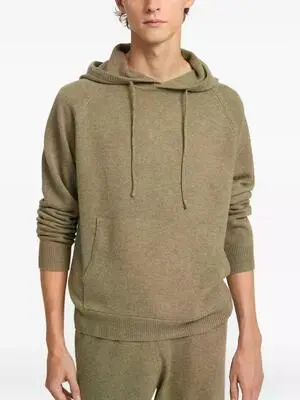 YVES SALOMON Knitted Hoodie