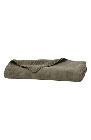 BOLL & BRANCH Dream Bed Blanket - Pine