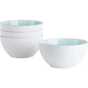 STONE + LAIN Josephine Porcelain 4-piece Bowl Set - Mint