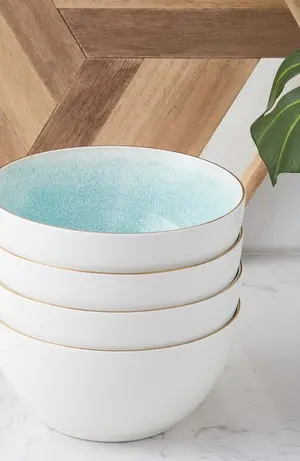STONE + LAIN Josephine Porcelain 4-piece Bowl Set