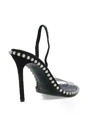 Alexander Wang 105mm Nova Rhinestone-embellished Heeled Pumps