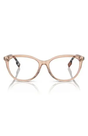 Burberry 52mm Phantos Optical Glasses - Peach /demo Lens