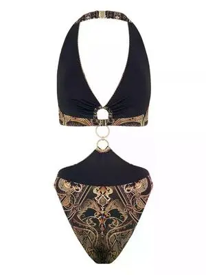 Camilla Nouveau Halterneck One Piece Swimsuit