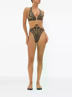 Camilla Nouveau Halterneck One Piece Swimsuit