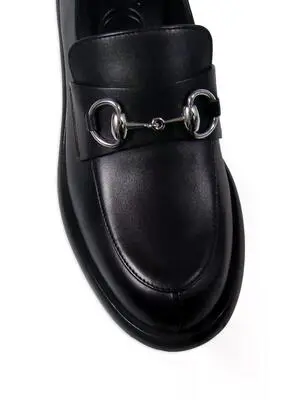 Gucci Horsebit Heeled Loafers