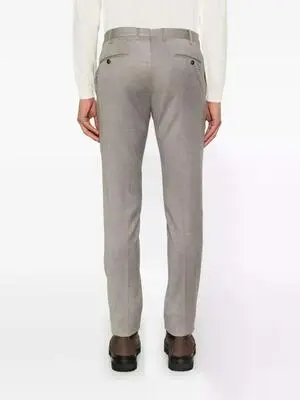 PT TORINO Slim-cut Trousers - Neutrals