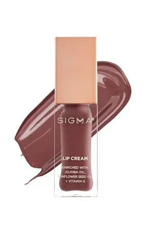 SIGMA BEAUTY Lip Cream - Dapper - Warm Hibiscus