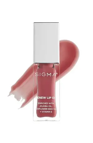 SIGMA BEAUTY Renew Lip Oil - All Heart - Berry Mauve