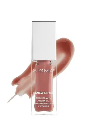 SIGMA BEAUTY Renew Lip Oil - Tint - Neutral Nude