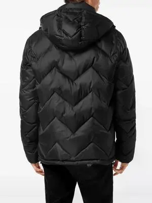 Philipp Plein Chevron-quilted Puffer Jacket
