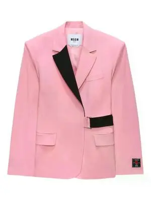 MSGM Belted Blazer