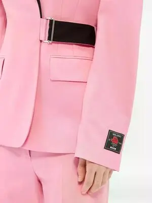 MSGM Belted Blazer