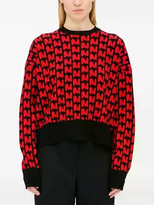 MSGM Monogram Logo Sweatshirt