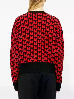 MSGM Monogram Logo Sweatshirt
