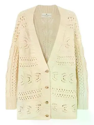 Ermanno Scervino Openwork V-neck Cardigan