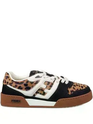 Fendi Leopard-print Sneakers