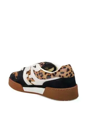 Fendi Leopard-print Sneakers