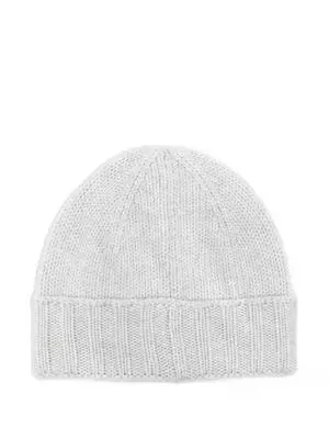 GIUUNO Ribbed-brim Beanie - Grey