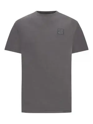 Stone Island Crew-neck Logo-patch T-shirt - Grey