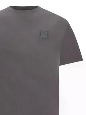 Stone Island Crew-neck Logo-patch T-shirt - Grey