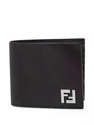Fendi Ff Bi-fold Wallet - Brown