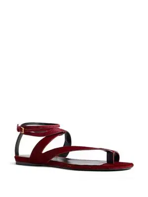 Khaite Aimee Ankle-strap Sandals
