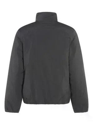 K-WAY Logo-patch Jacket - Black