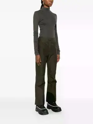 Moncler Panelled Gore-tex Ski Bottoms - Green