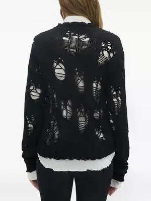 ANN DEMEULEMEESTER Open-knit Sweater