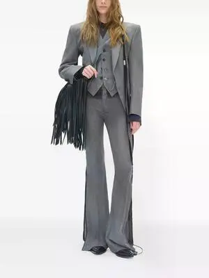 ANN DEMEULEMEESTER Pinstripe Waistcoat