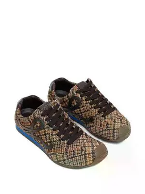 Loewe Ballet Runner 2.0 Check Trainers - Brown